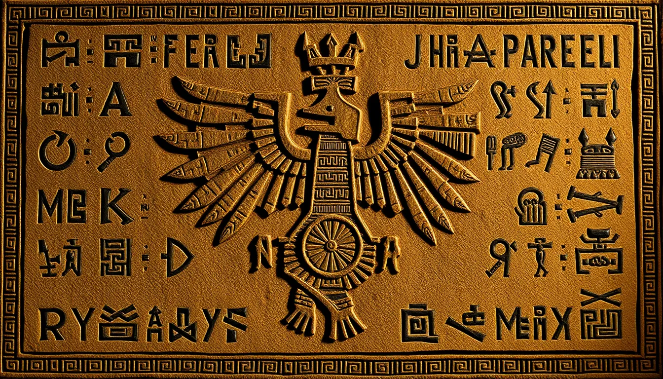 Aztec Glyphs: A Language of Power and Authority - Aztec Mythology