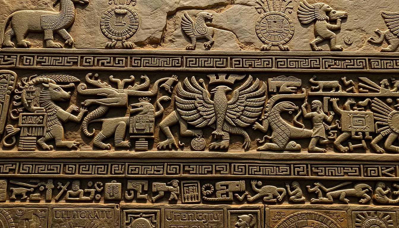 Aztec Glyphs: A Language of the Divine - Aztec Mythology