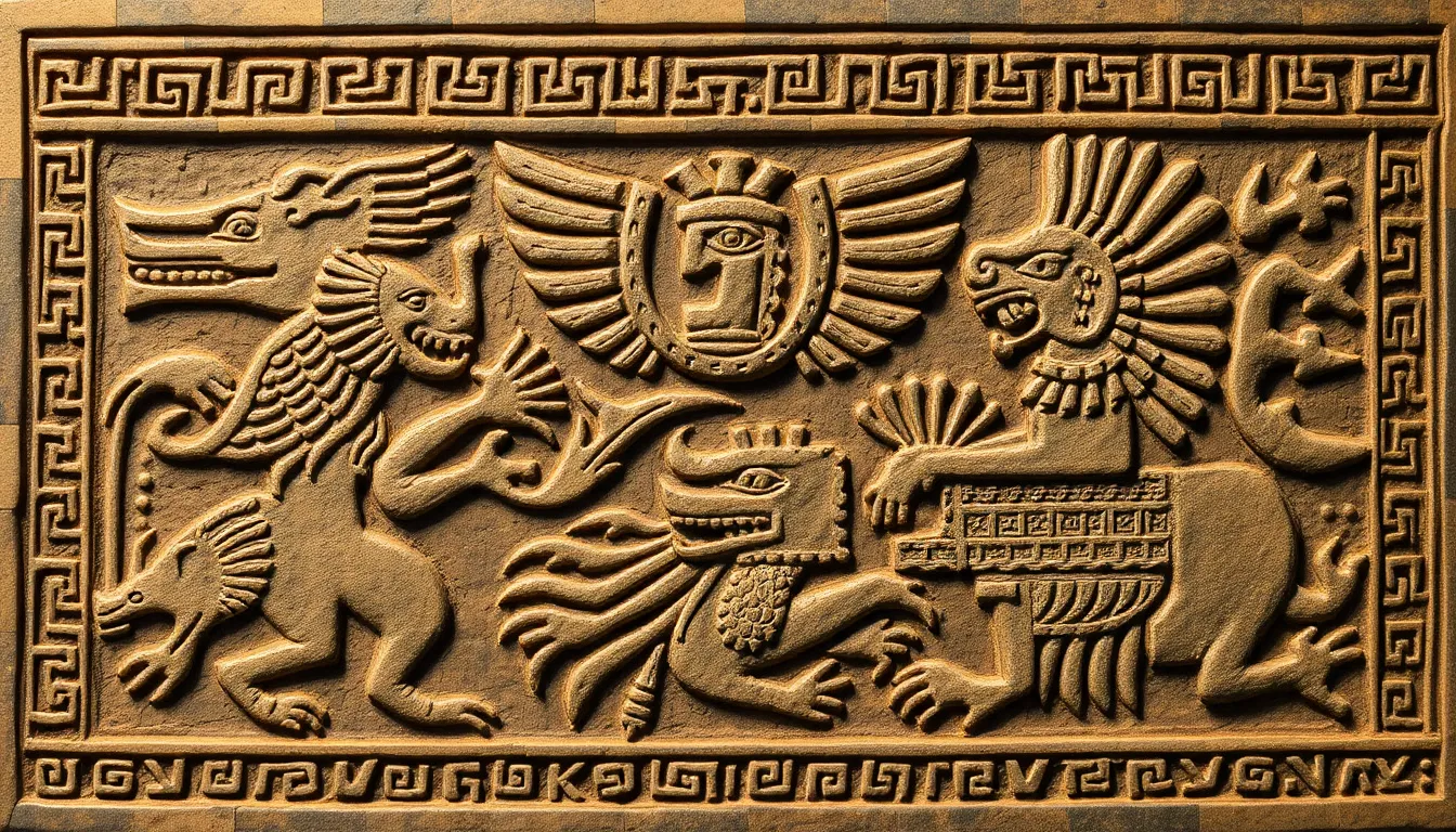 Aztec Glyphs and Their Influence on Modern Art - Aztec Mythology