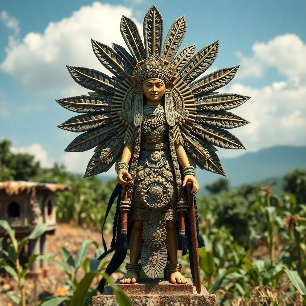 Chicomecoatl: The Goddess of Agriculture and Corn - Aztec Mythology