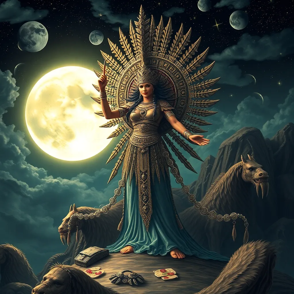 Coyolxauhqui: The Moon Goddess and Her Celestial Revenge - Aztec Mythology