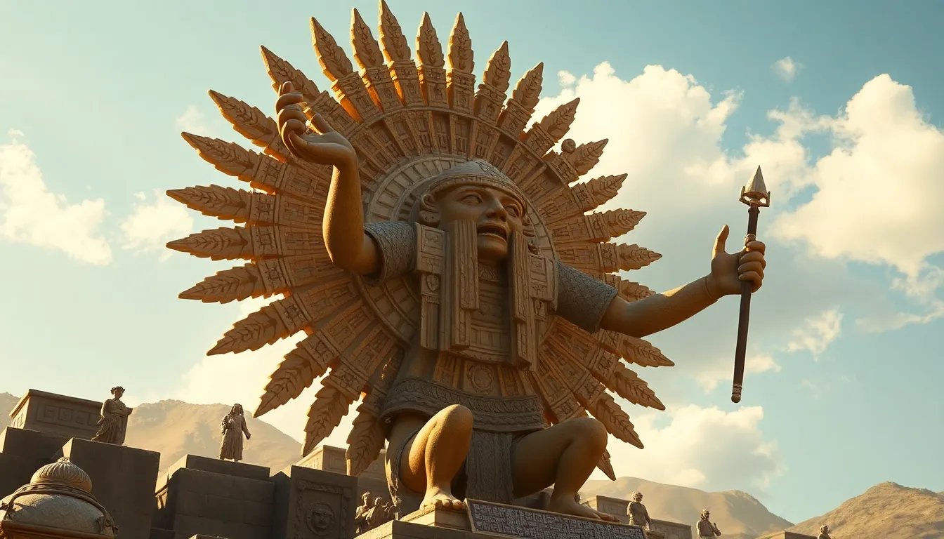 The Aztec Sun God: The Need for Human Offerings - Aztec Mythology