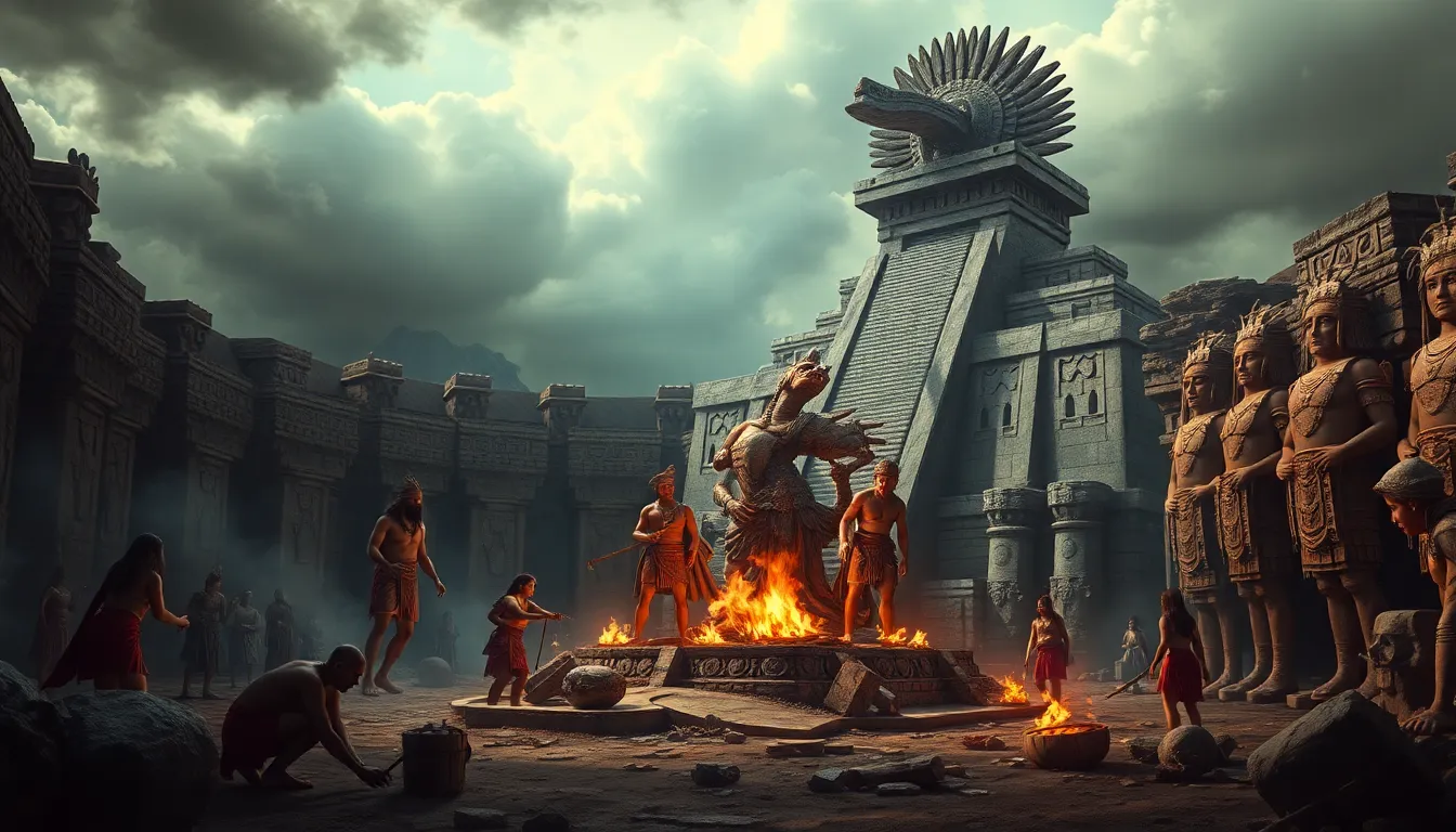 The Aztec View of Death: Sacrifice as a Transition - Aztec Mythology