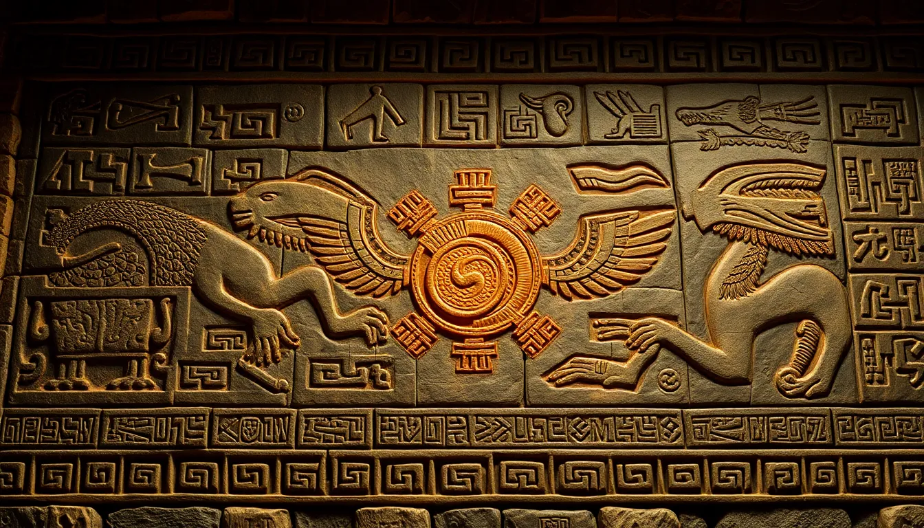 The Connection Between Aztec Glyphs and Spirituality - Aztec Mythology
