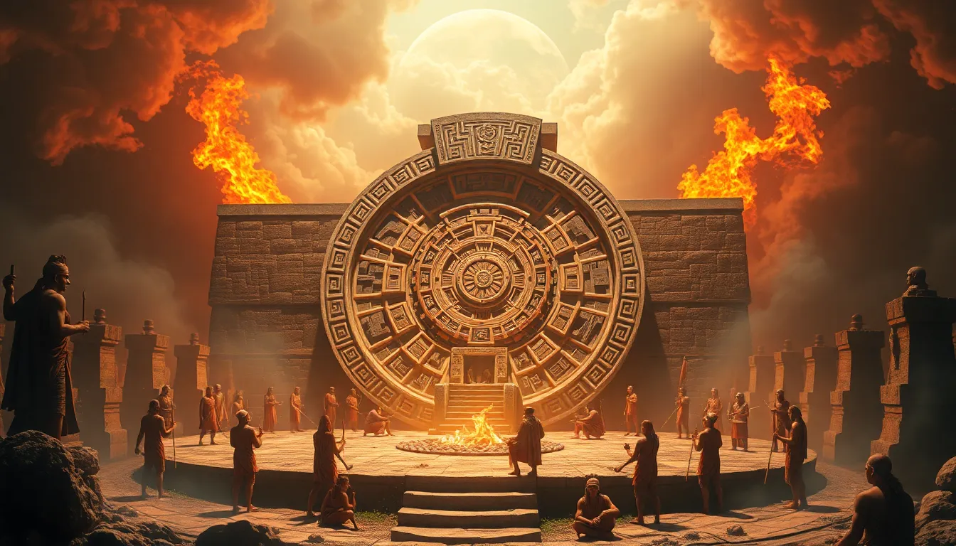 The Connection Between Sacrifice and the Aztec Calendar - Aztec Mythology