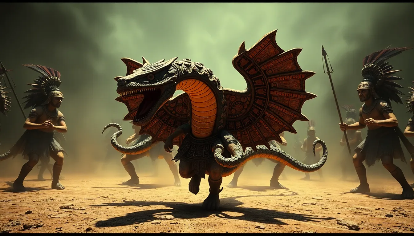 The Dance of the Serpent: Rituals of the Aztec Warriors - Aztec Mythology