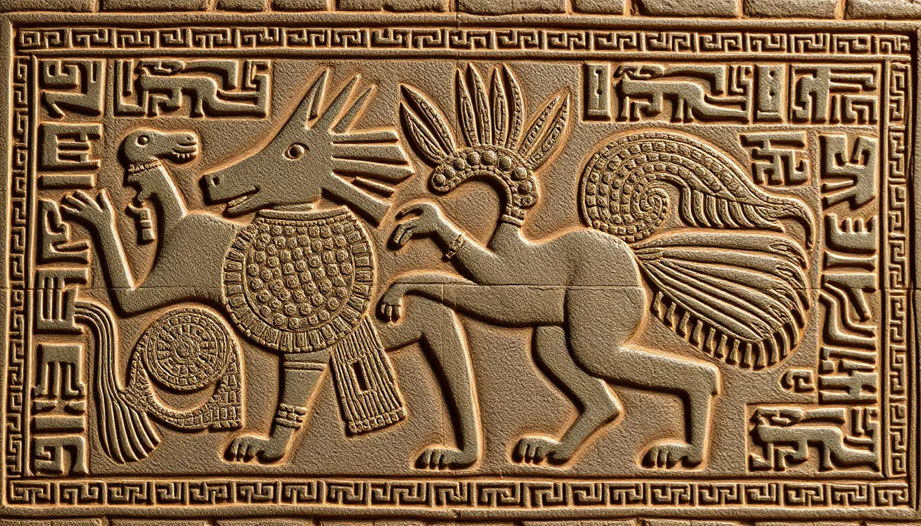 The Importance of the Coyote in Aztec Glyphs - Aztec Mythology