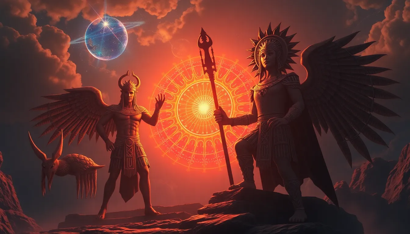 The Myth of the Celestial Guardians: Protectors of the Cosmos - Aztec ...