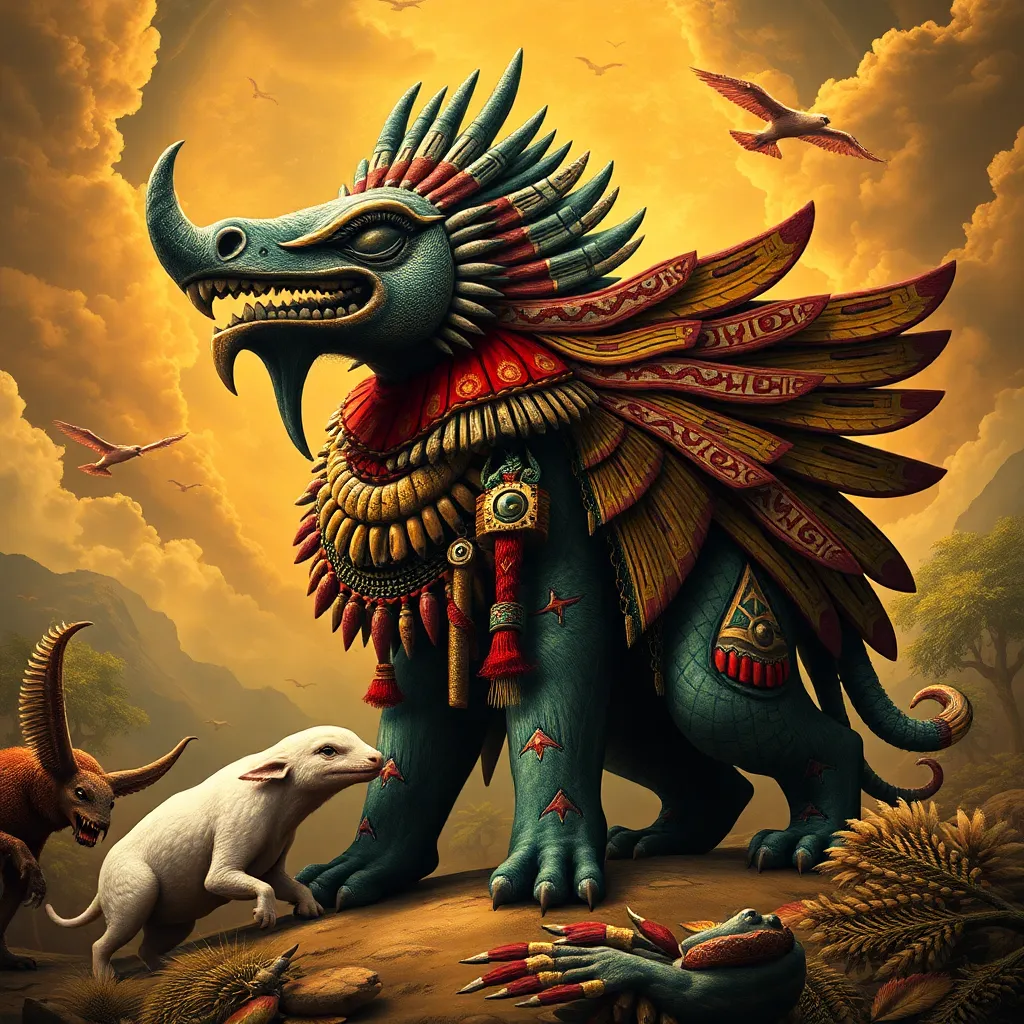 The Myth of the First Animals: An Aztec Perspective - Aztec Mythology