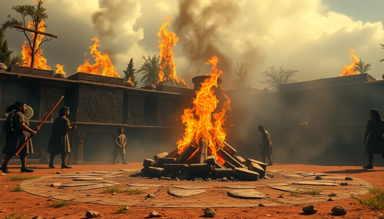 The Ritual of the Fire Drill: A Symbol of Life - Aztec Mythology