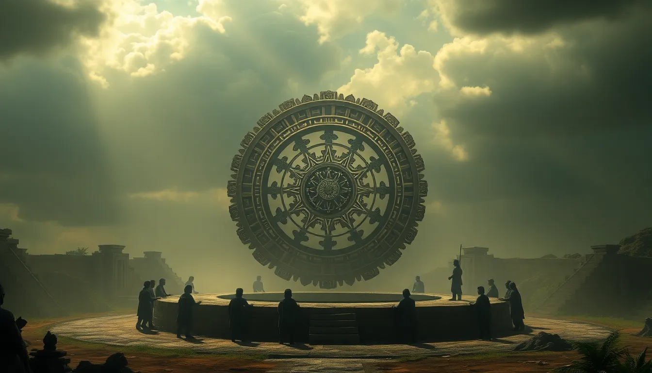 The Ritual of the Sacred Circle of Life - Aztec Mythology