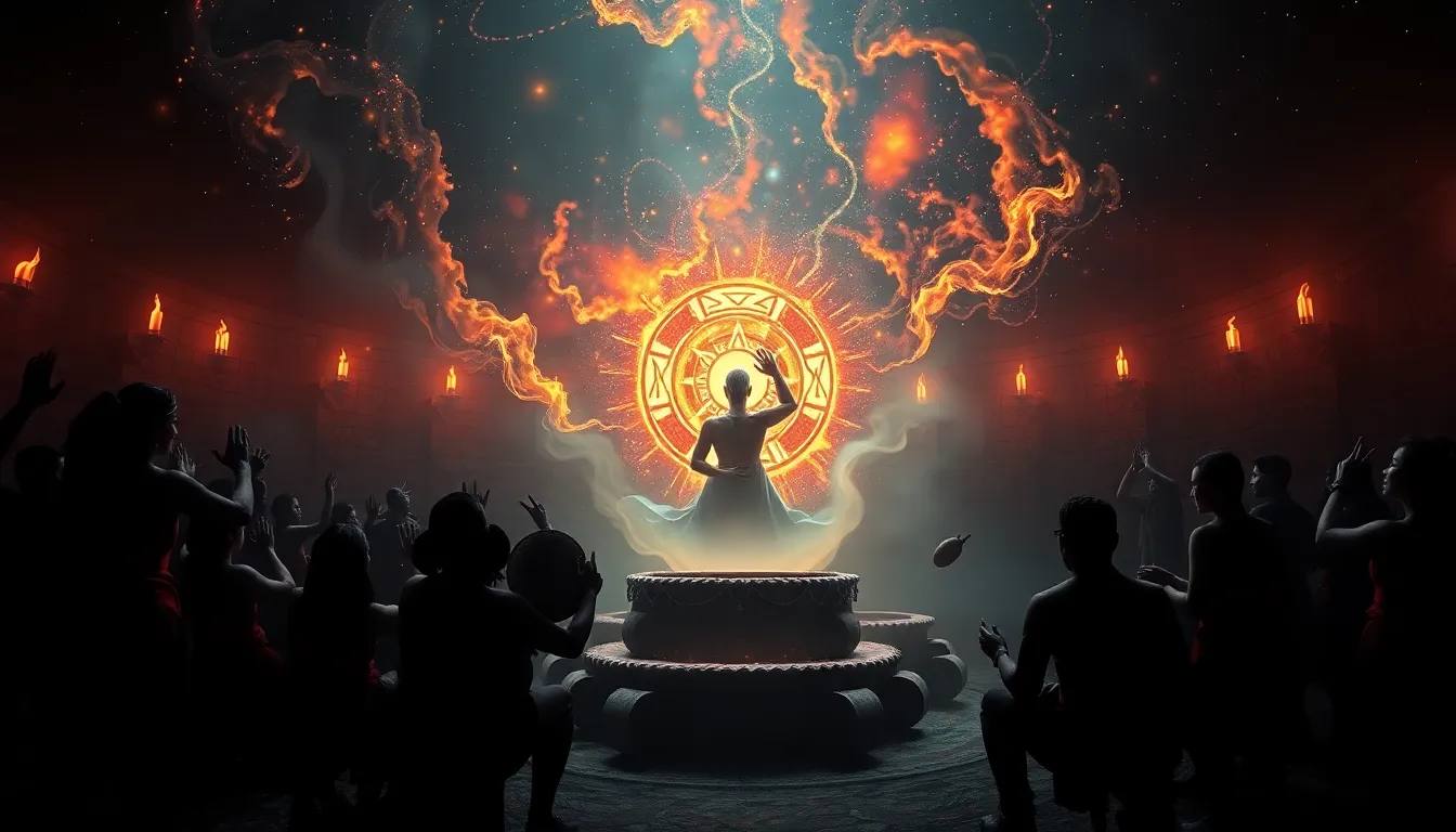 The Ritual of the Sacred Drum: Rhythm of the Universe - Aztec Mythology