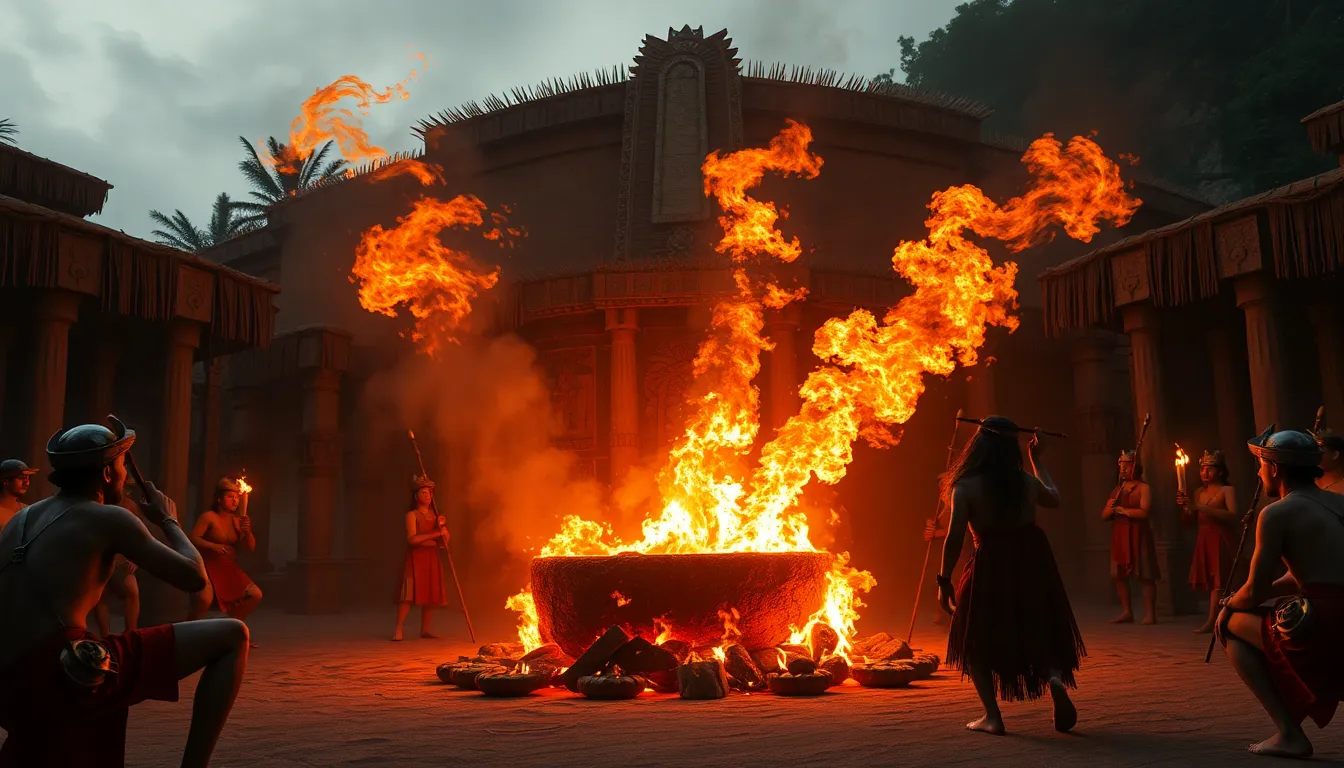 The Rituals of the New Fire: A Unique Aztec Sacrifice - Aztec Mythology