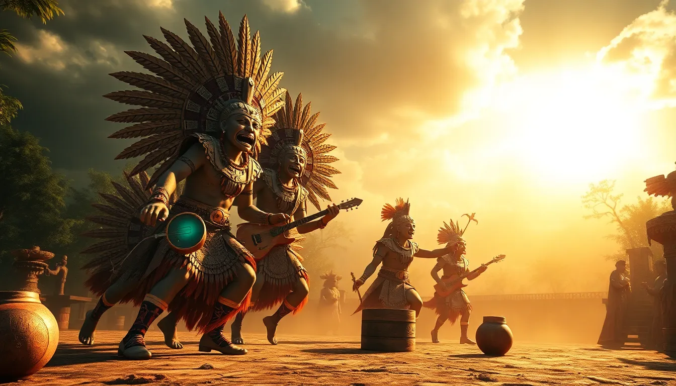 The Role of Music and Dance in Aztec Sacrificial Ceremonies - Aztec ...