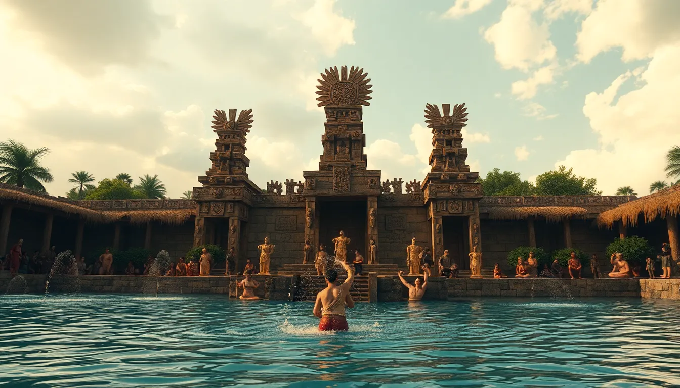 The Role of the Sacred Waters in Aztec Ceremonies - Aztec Mythology