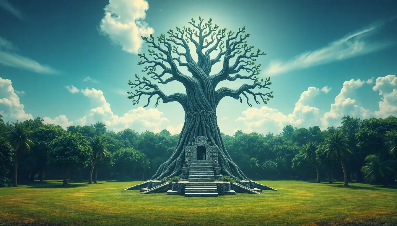 The Sacred Tree: Axis Mundi in Aztec Beliefs - Aztec Mythology