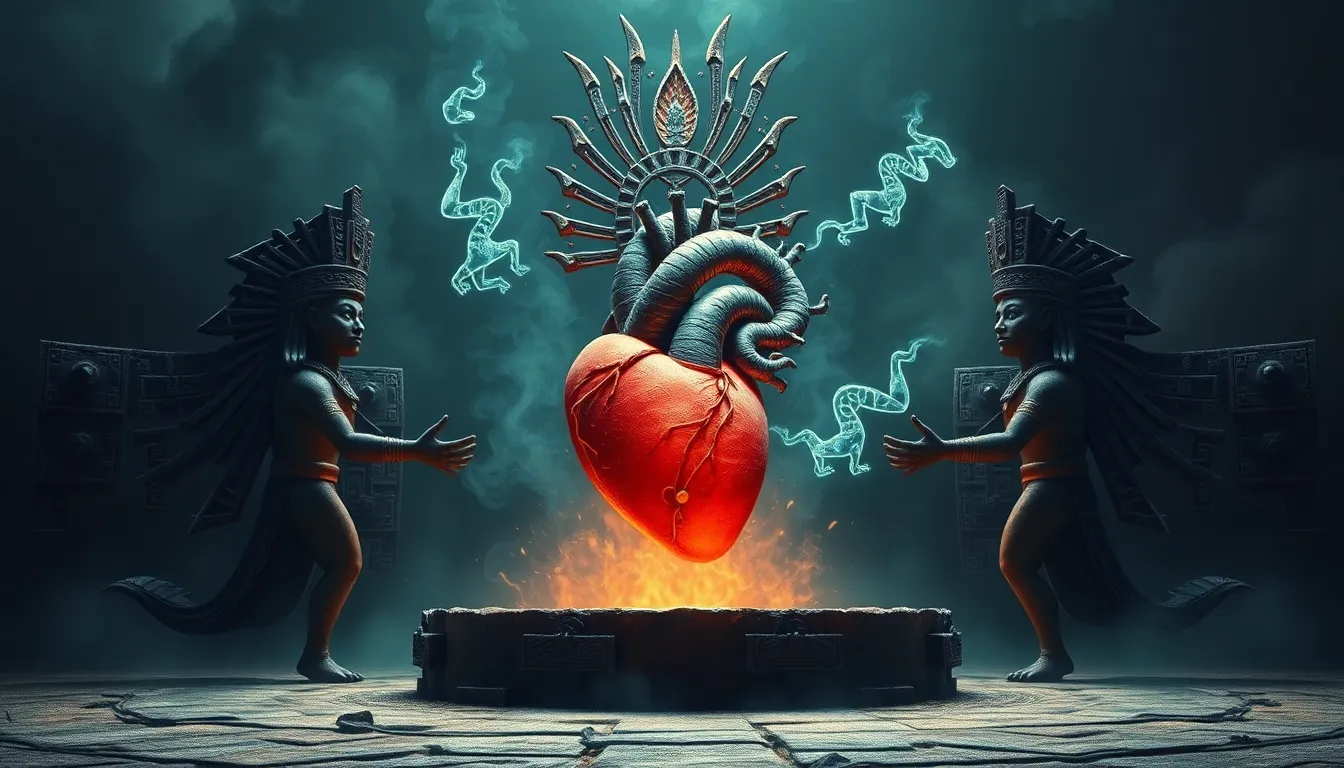 The Symbolism of the Heart in Aztec Sacrificial Rituals - Aztec Mythology