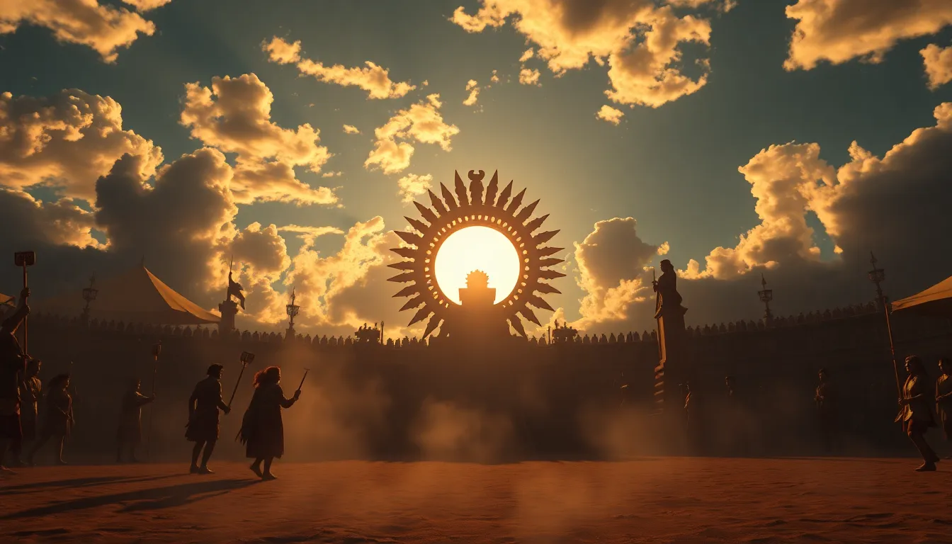 The Festival of the Sun: Rituals Honoring Tonatiuh - Aztec Mythology