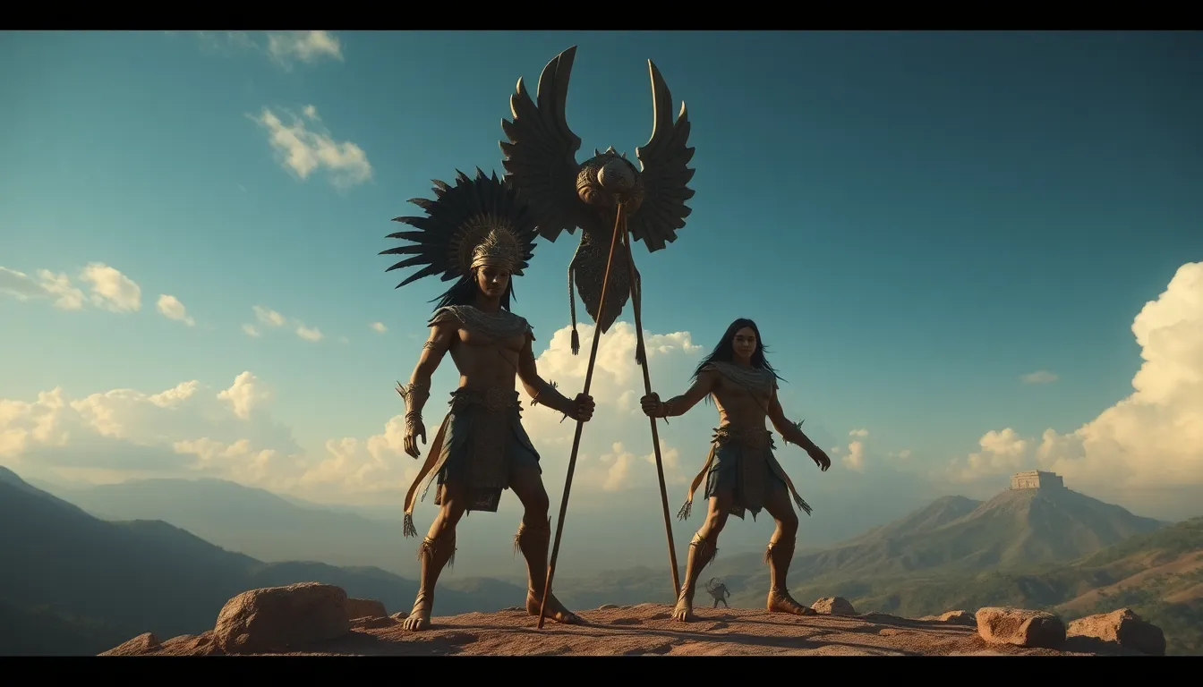 The Legend of the Aztec Hero Twins: Huitzilopochtli's Kin - Aztec Mythology