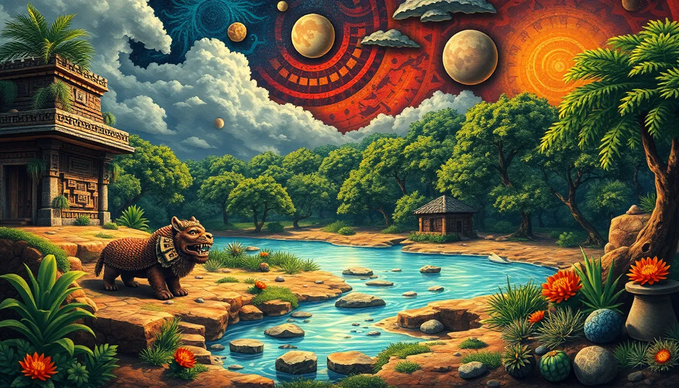 Aztec Art and the Seasons: Nature's Influence - Aztec Mythology