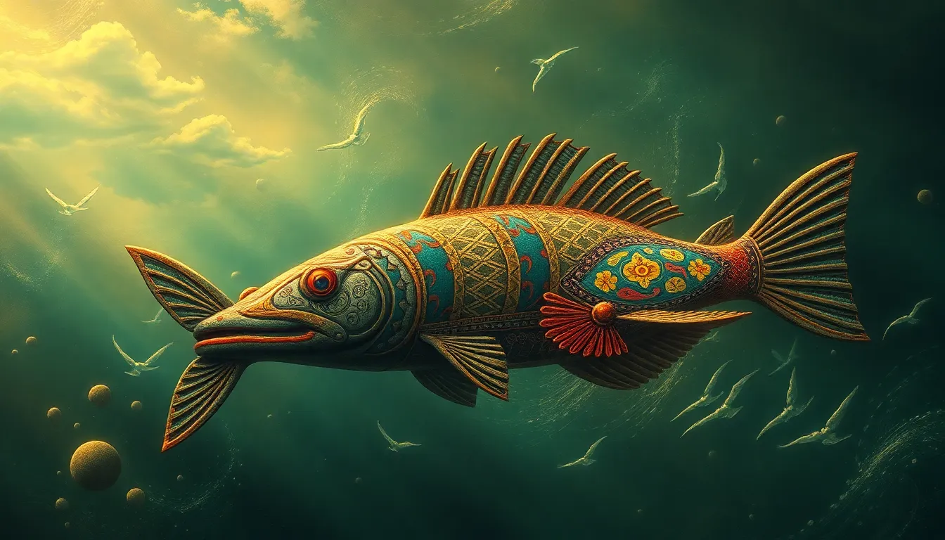 Aztec Myths Involving the Sacred Fish - Aztec Mythology