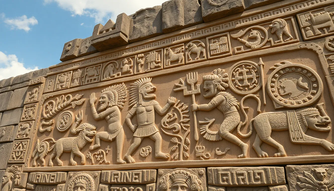 Aztec Reliefs: Telling Stories in Stone - Aztec Mythology