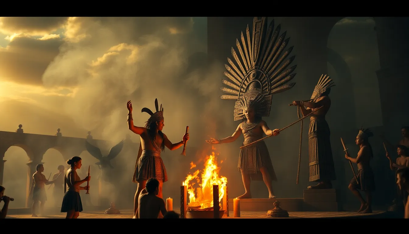Sacred Rituals: The Art of Aztec Ceremony - Aztec Mythology