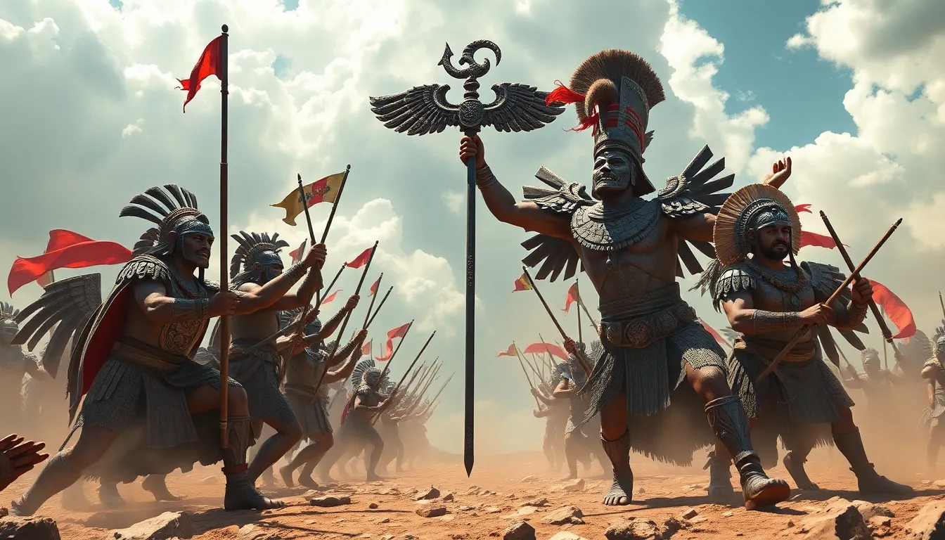 The Aztec Battle Cry: A Call to Arms - Aztec Mythology