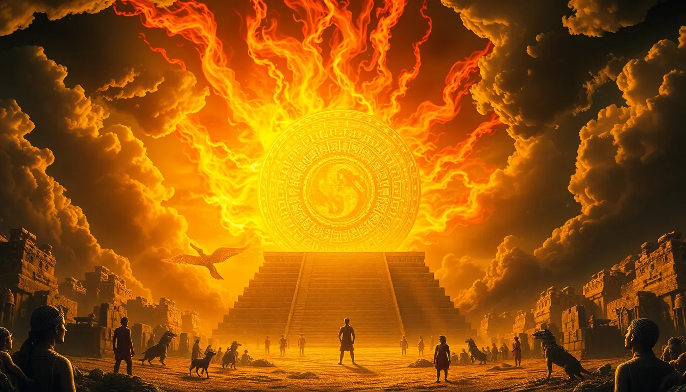 The Aztec Creation Story: The Birth of the Fifth Sun - Aztec Mythology