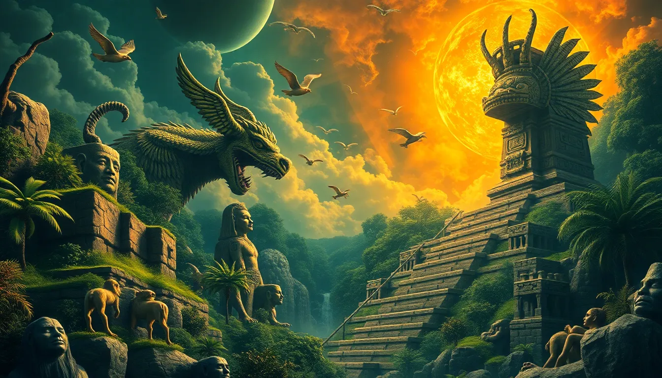 The Aztec Creation of the World: Nature's Role in Mythology - Aztec ...