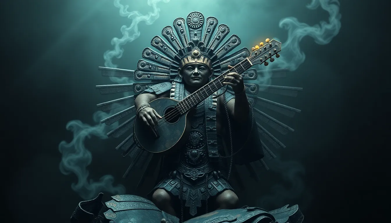 The Aztec God of Music: Tezcatlipoca's Melodies - Aztec Mythology