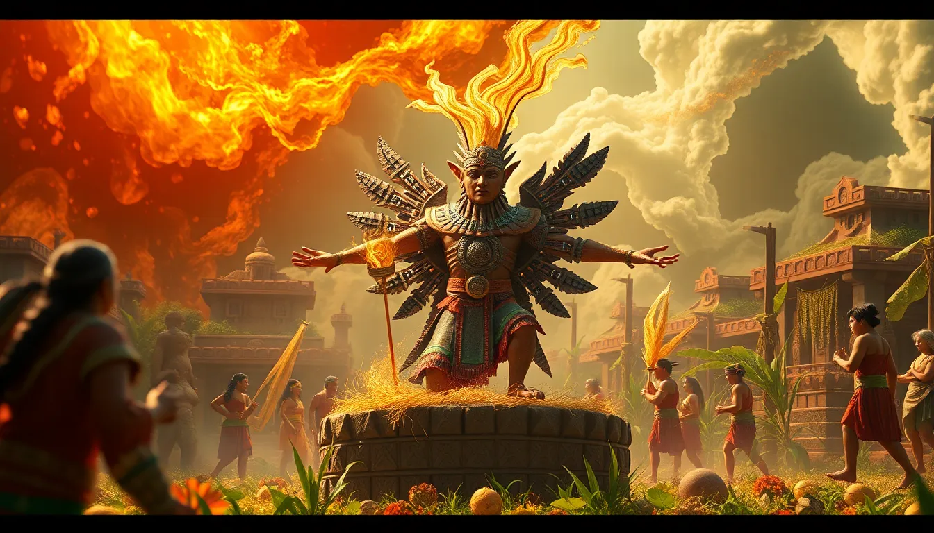 The Aztec Myth of the Harvest: Tlazolteotl's Blessings - Aztec Mythology