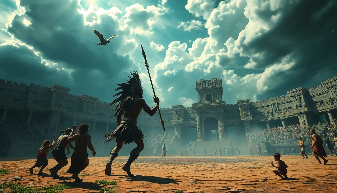 The Aztec Myth of the Sacred Ballgame: A Divine Competition - Aztec ...