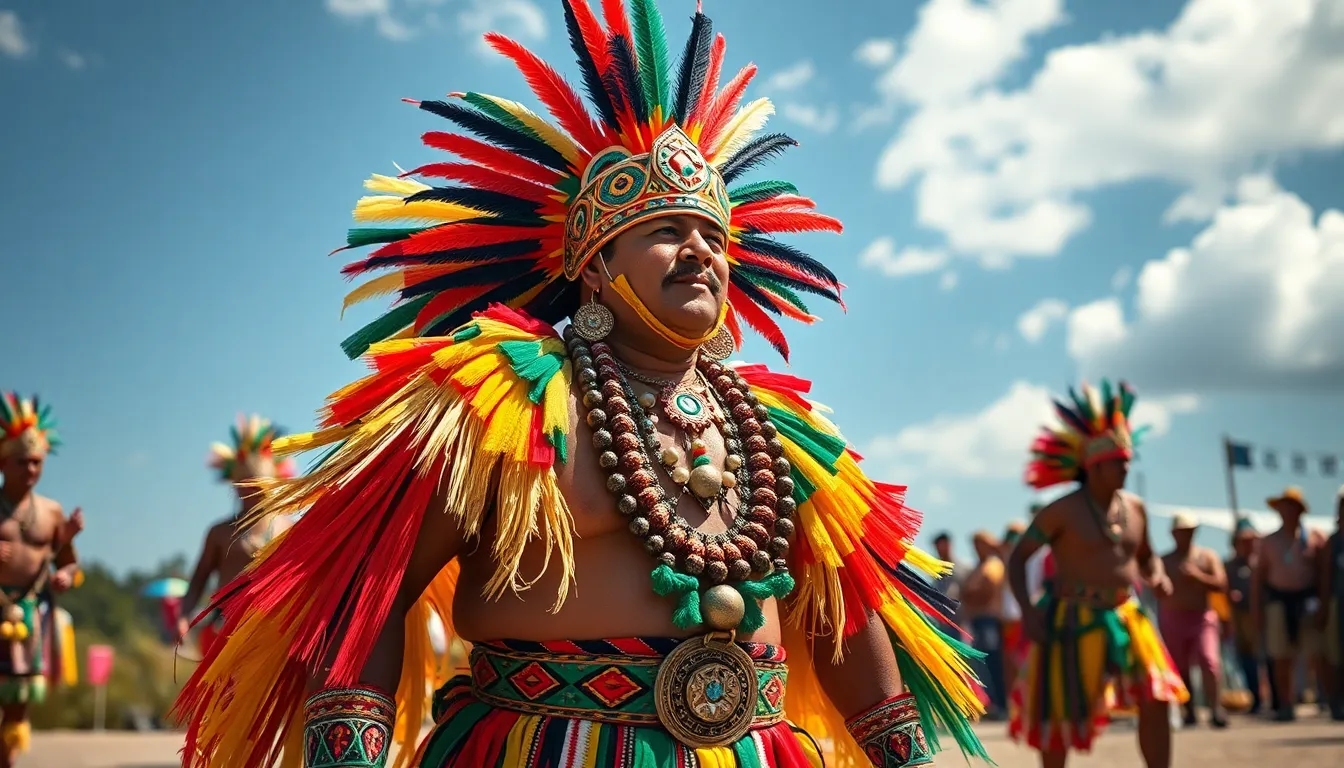 The Colors of Celebration: Symbolism in Aztec Festival Attire - Aztec ...