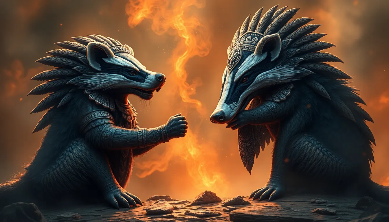 The Connection Between the Aztecs and the Badger - Aztec Mythology