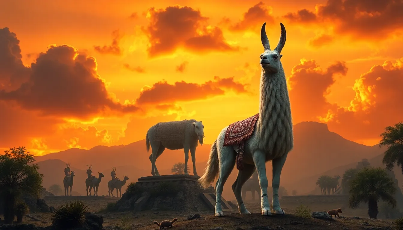 The Connection Between the Aztecs and the Llama - Aztec Mythology