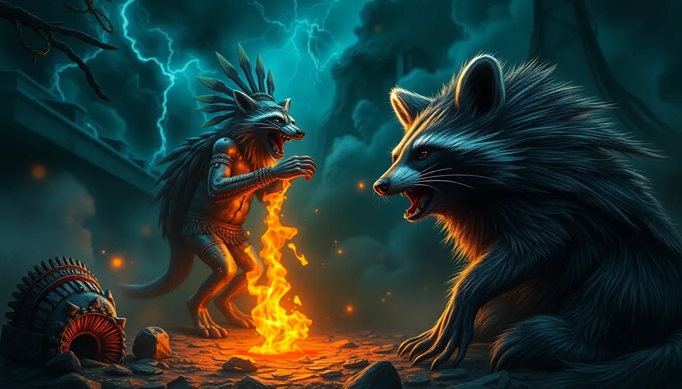 The Connection Between the Aztecs and the Raccoon - Aztec Mythology