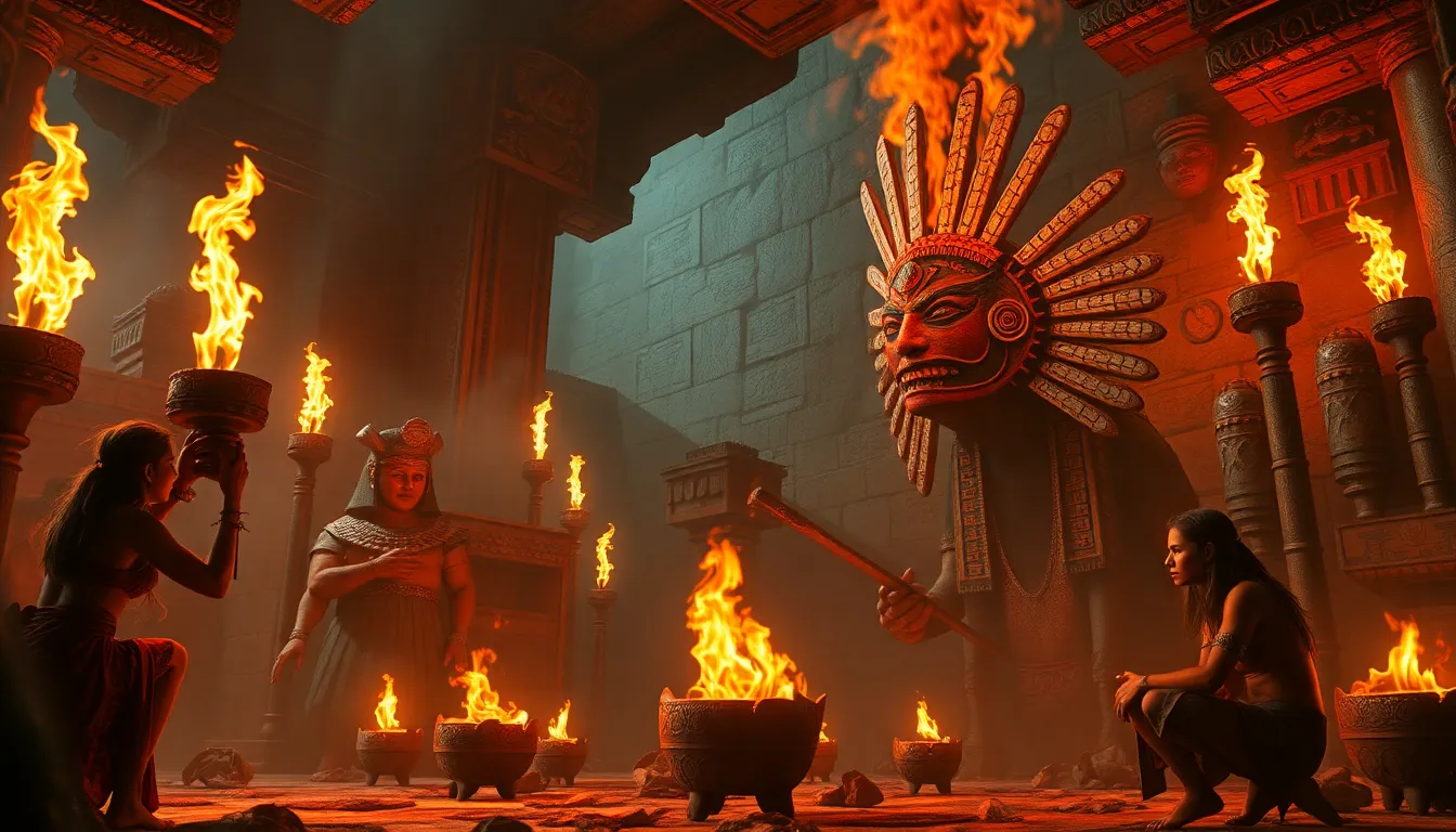 The Importance of Offerings in Aztec Underworld Practices - Aztec Mythology