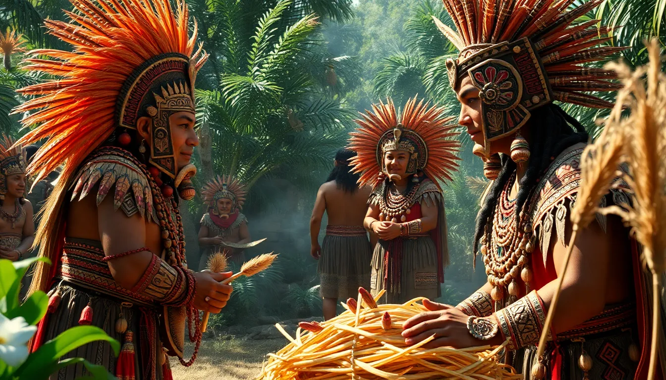 The Importance of the Aztec Harvest Ceremony in Culture - Aztec Mythology