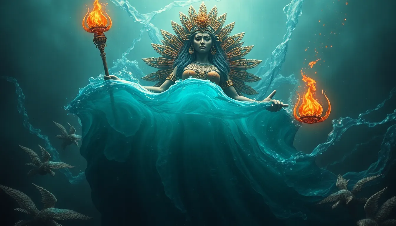 The Legend of the Aztec Water Goddess: Chalchiuhtlicue - Aztec Mythology
