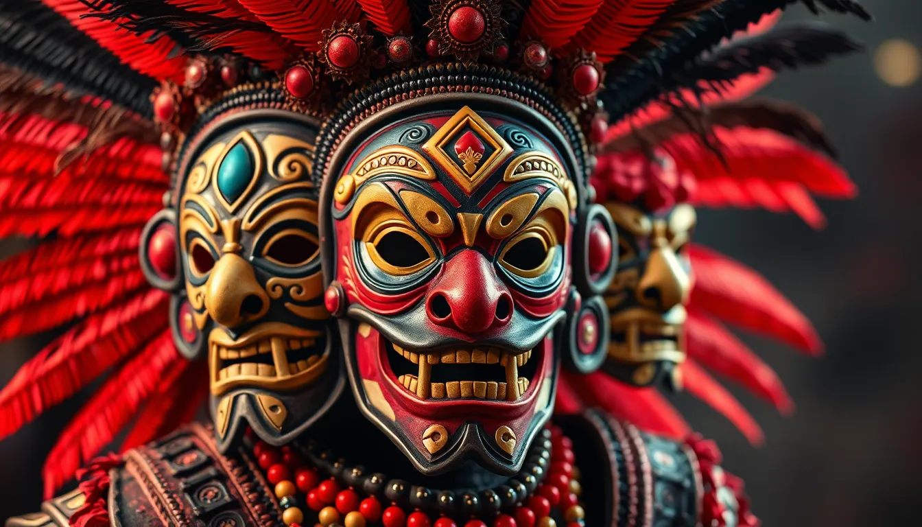 The Masks of Celebration: Symbolism in Aztec Festival Costumes - Aztec ...
