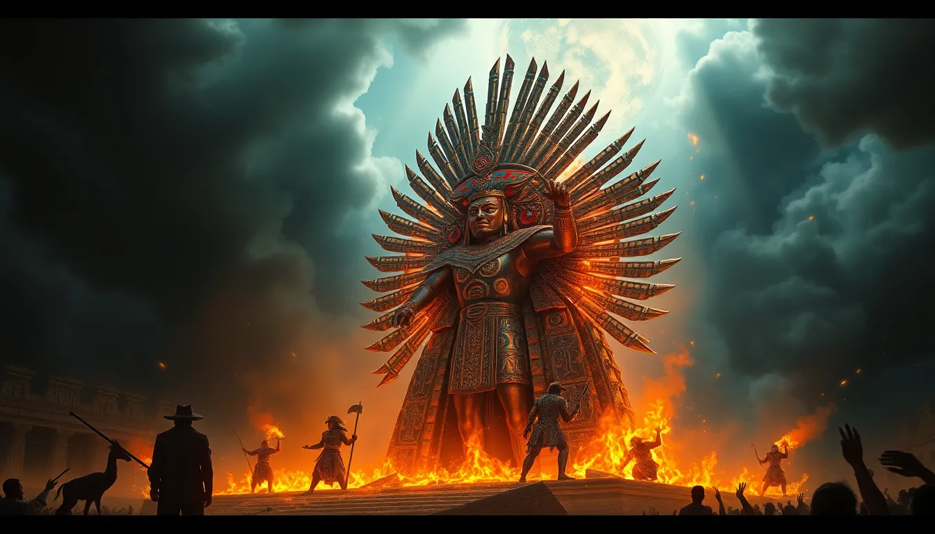 The Myth of Huitzilopochtli: Birth and Battle - Aztec Mythology