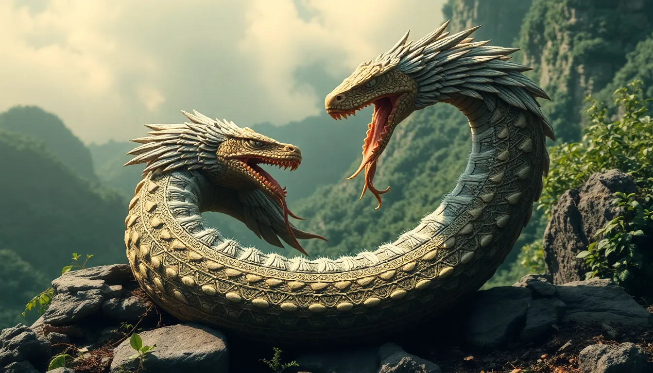 The Myth of the Feathered Serpent: Nature's Duality - Aztec Mythology