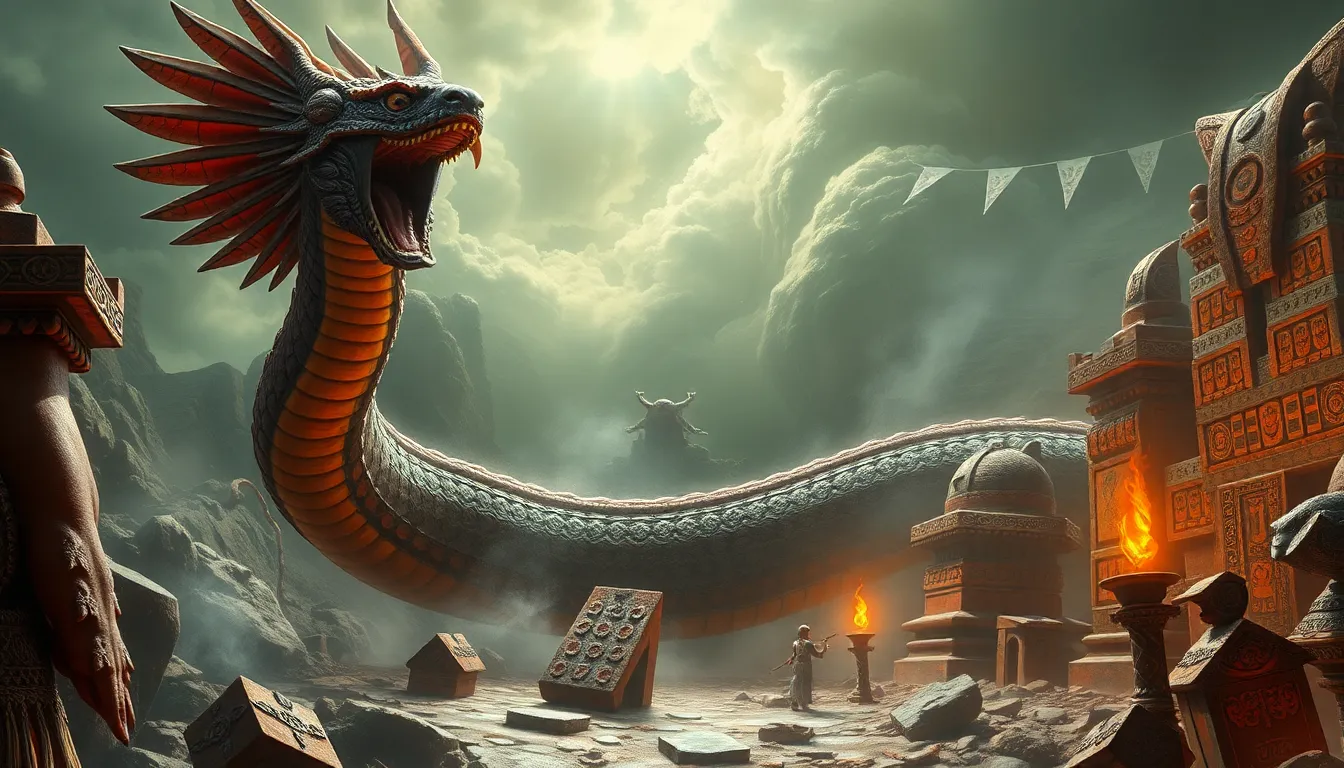 The Myth of the Heroic Serpent: A Tale of Transformation - Aztec Mythology