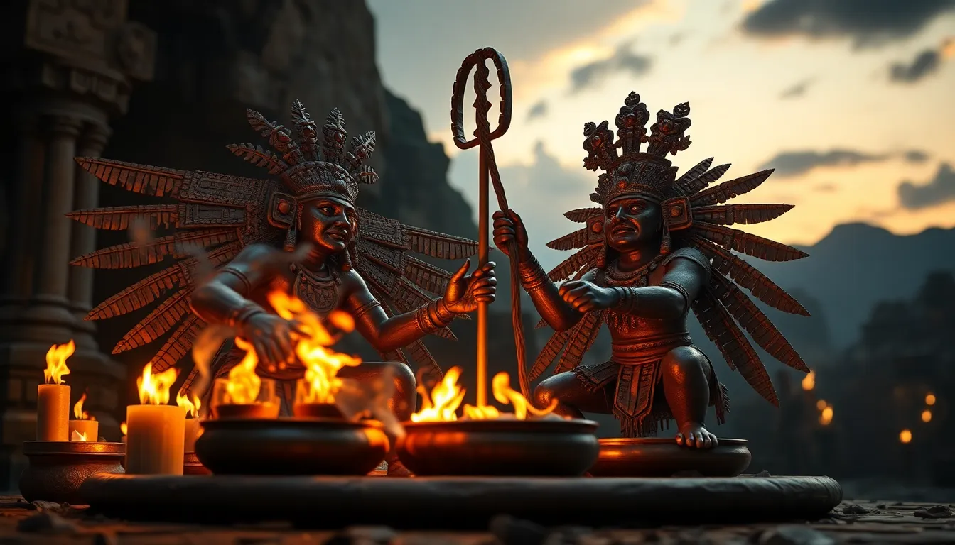 The Role of Duality in Aztec Ritual Offerings - Aztec Mythology