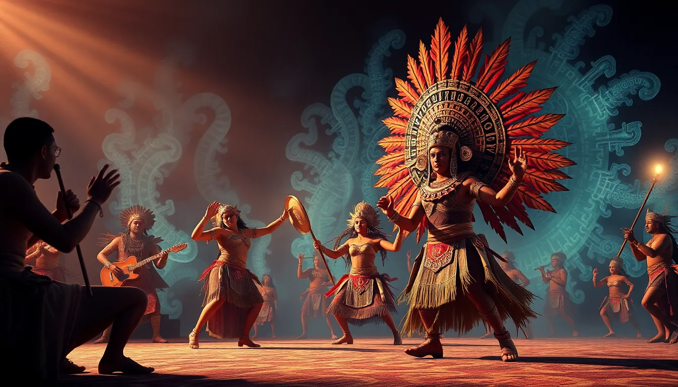 The Role of Music and Dance in Aztec Heroic Celebrations - Aztec Mythology