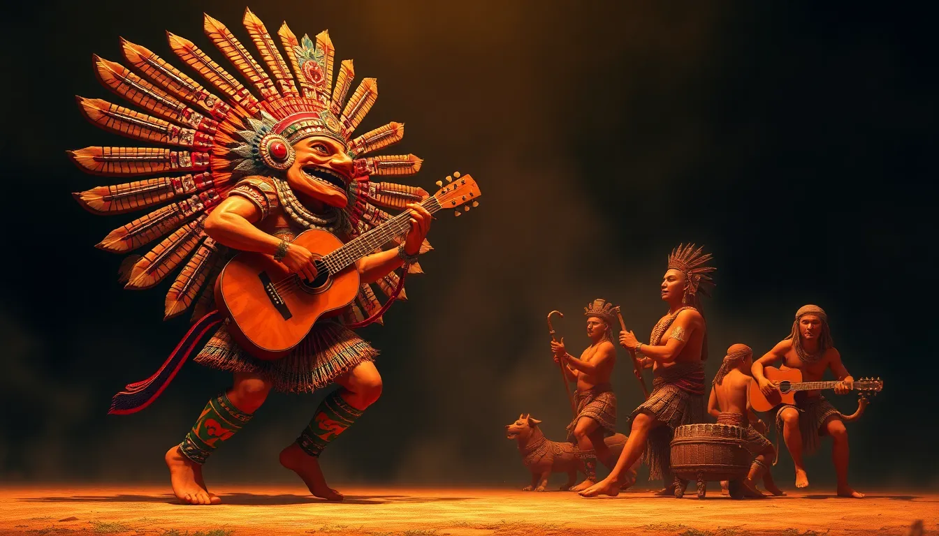 The Role of Music and Dance in Aztec Sacred Art - Aztec Mythology