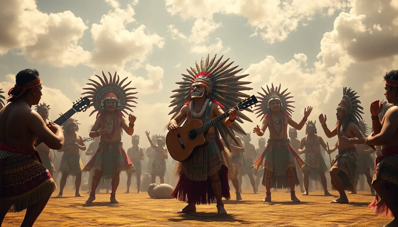 The Role of Music and Dance in Aztec Worship - Aztec Mythology