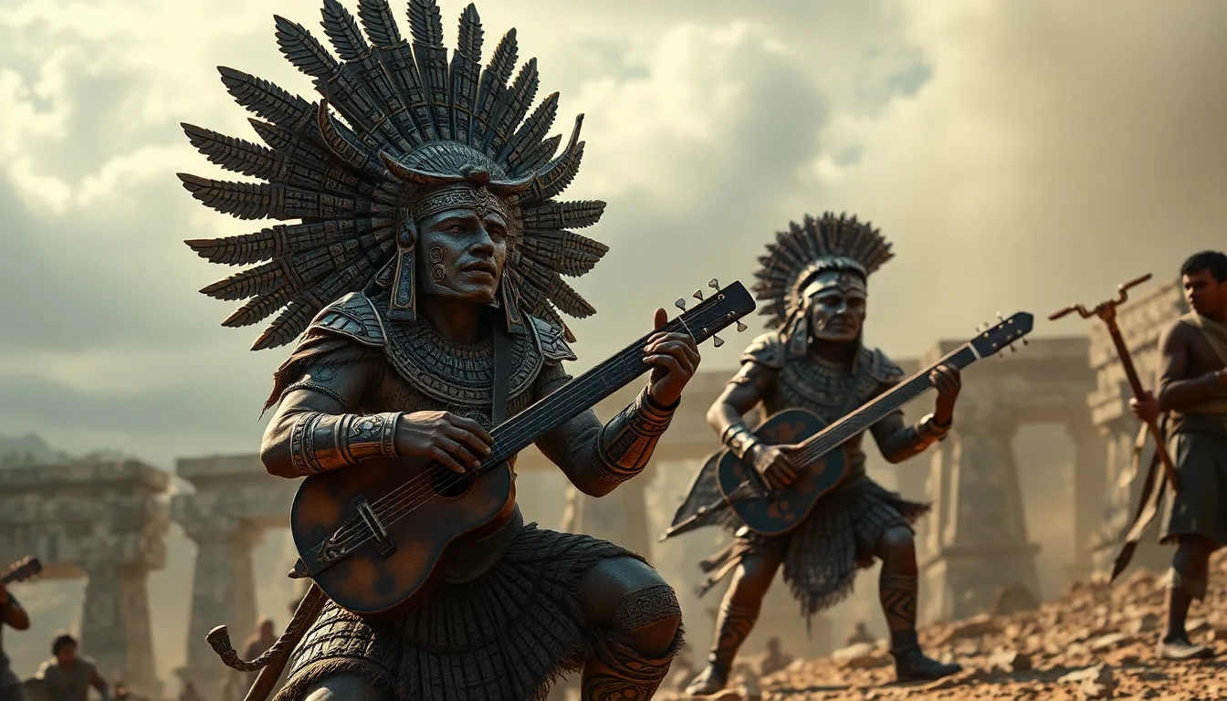 The Role of Music in Aztec Warfare - Aztec Mythology