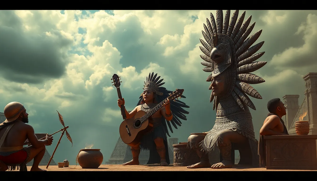 The Role of Music in Aztec Worship - Aztec Mythology